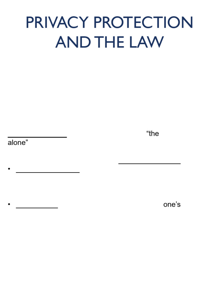 Chapter 6 Data Privacy Act | PDF | Privacy | Search And Seizure