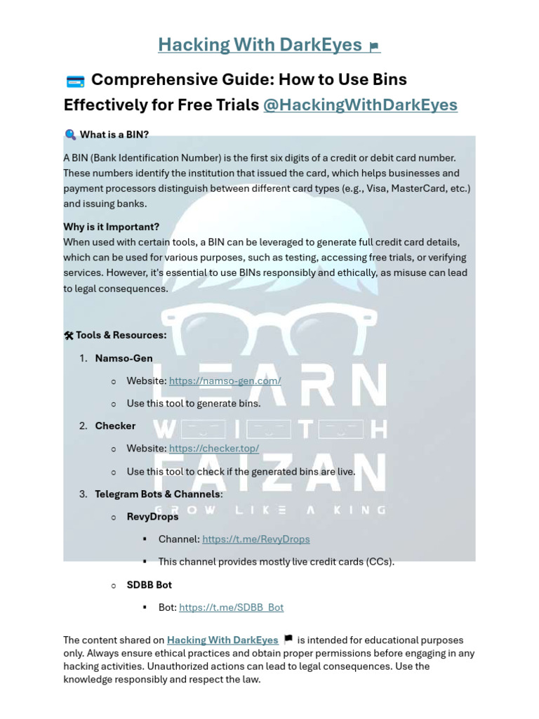 ? Comprehensive Guide On How To Use Bins Effectively For Free Trials ...