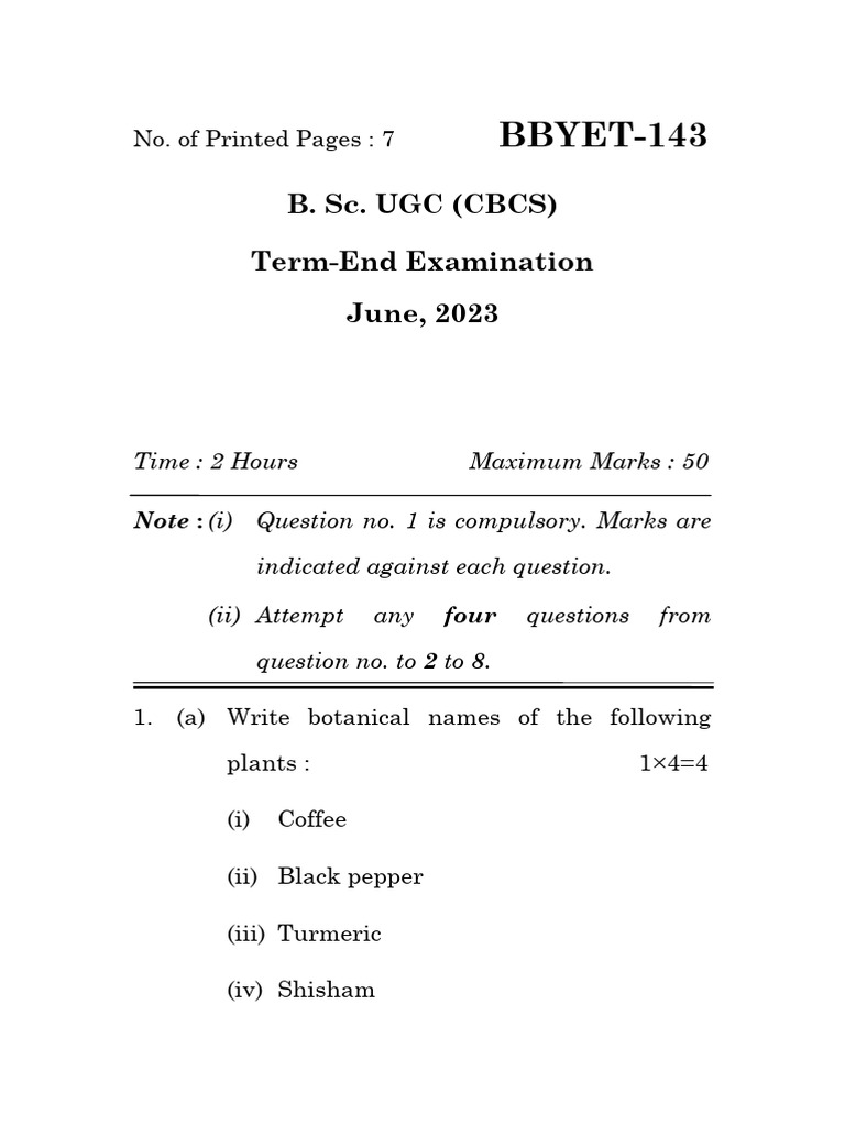 BBYET-143 | PDF | Biology | Biotechnology