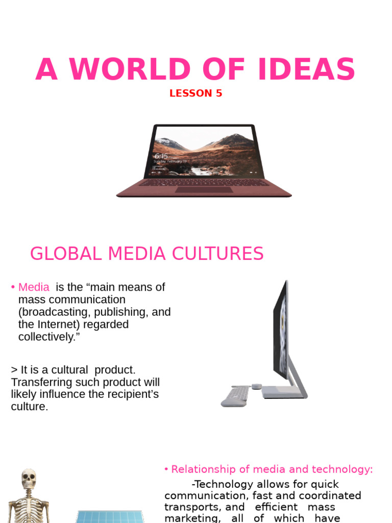 Global Media Cultures and Impact | PDF | Globalization | Media ...