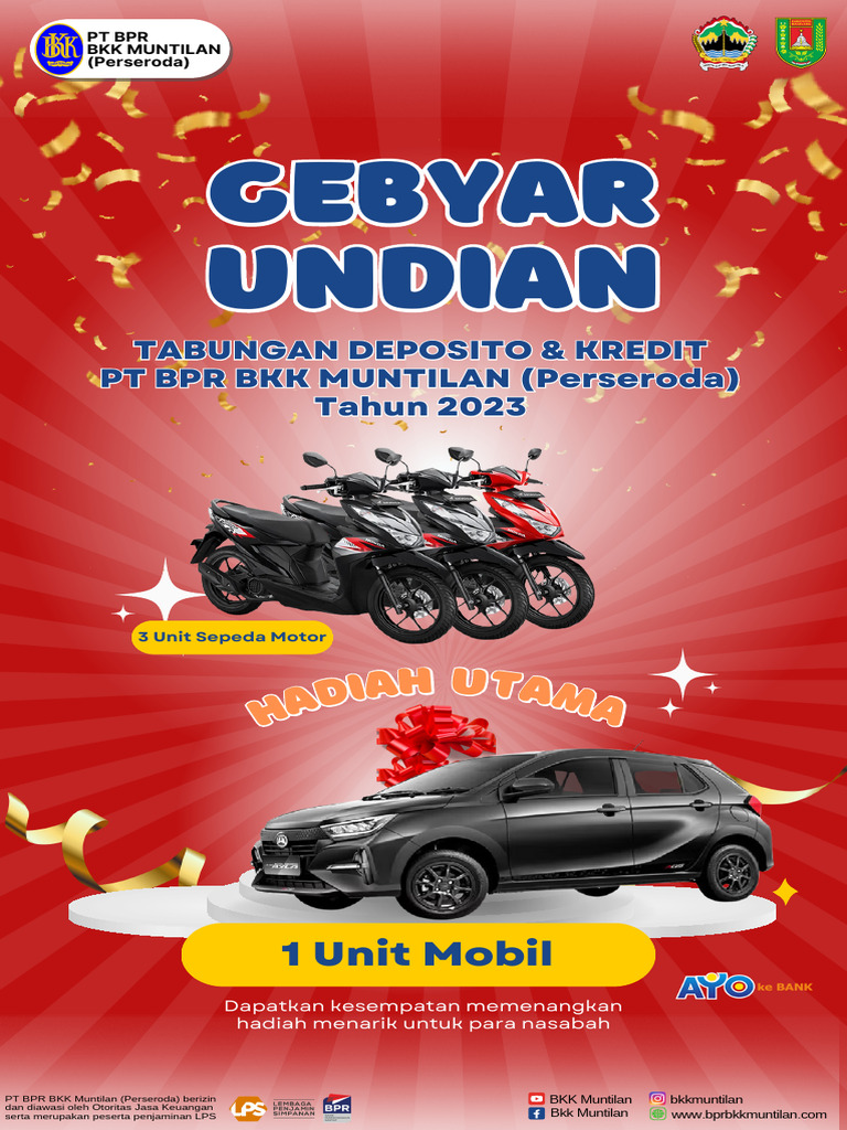 Iklan Gebyar Undian TAMADES & DEPOSITO 2024 | PDF
