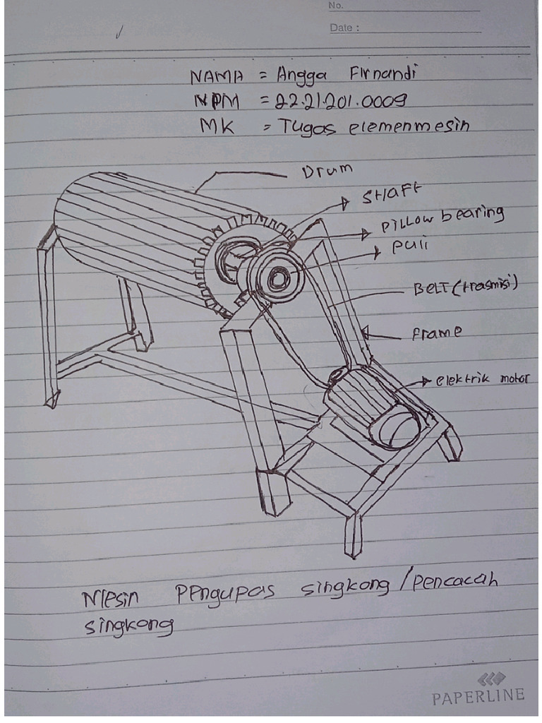 Uts Tugas Elemen Mesin | PDF