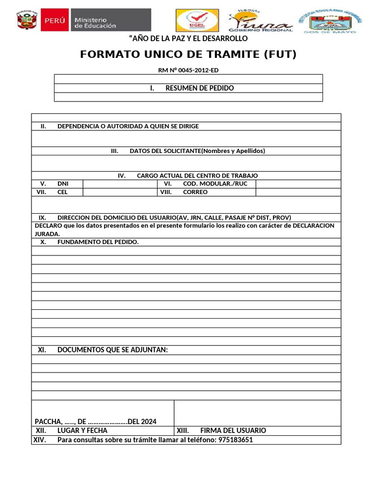 Fut, I.E Dos de Mayo, Paccha | PDF