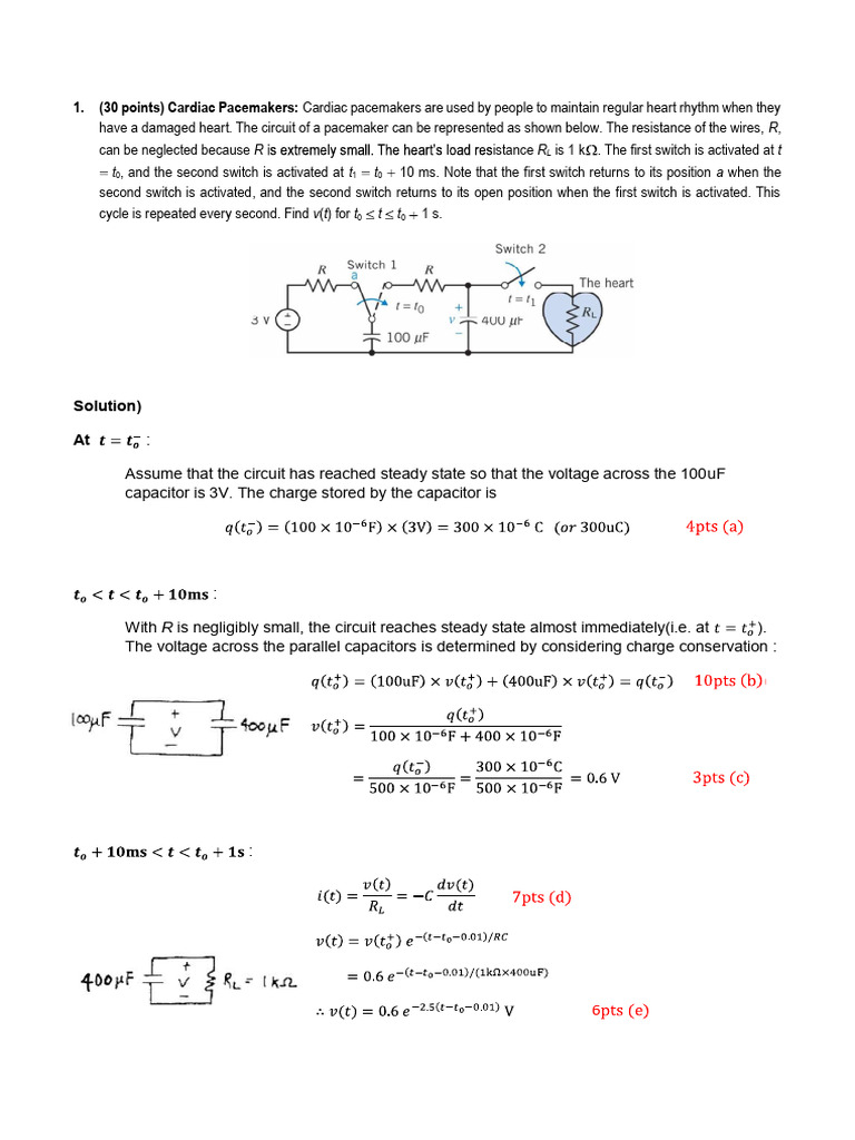 EE201 Final Solution | PDF | Electrical Network | Amplifier