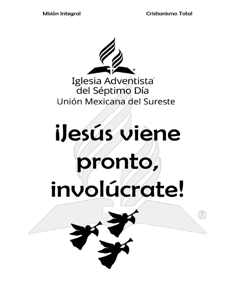 Misión Integral 2025: Involúcrate Ahora | PDF | Noé | Cristo (título)