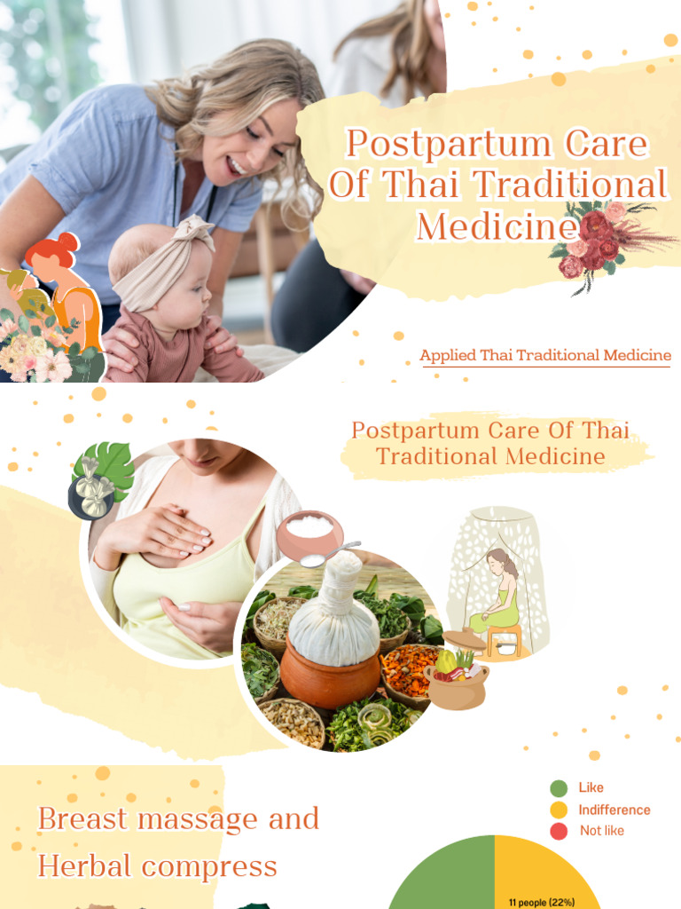 Postpartum Care in Thai Traditional Medicine | PDF