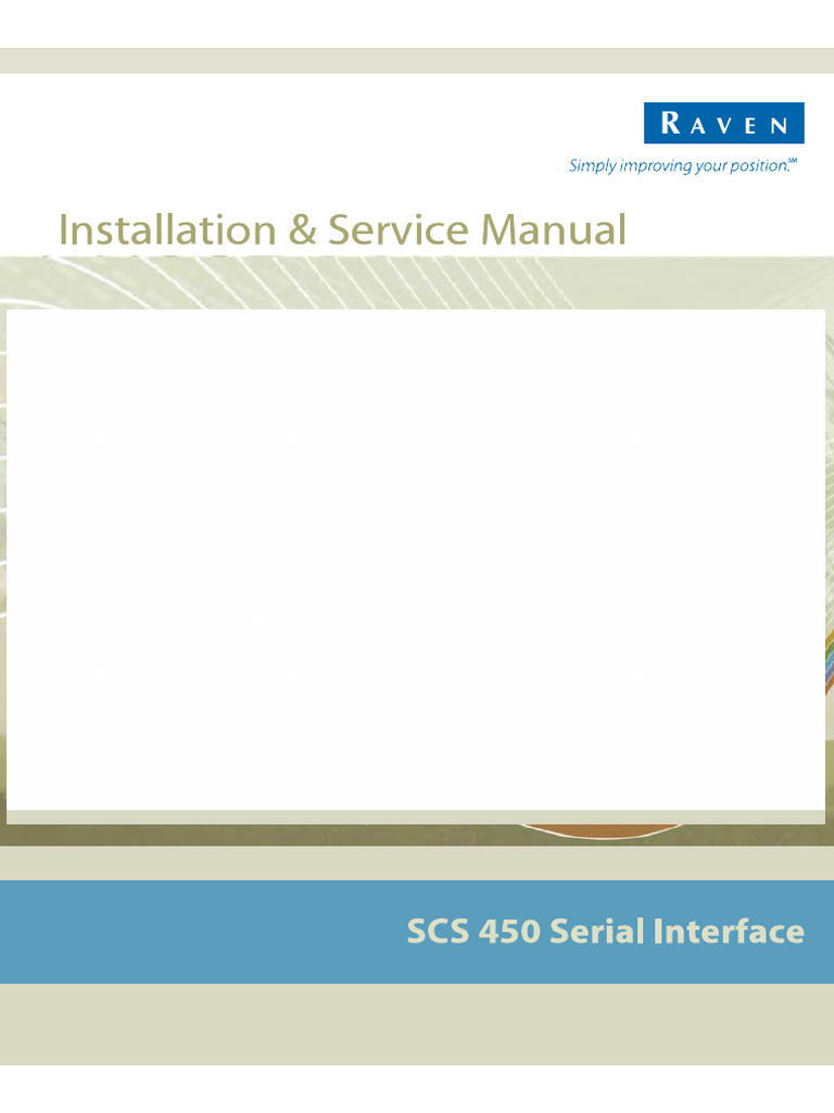 Raven 450 Manual 2011 0160159831 | PDF