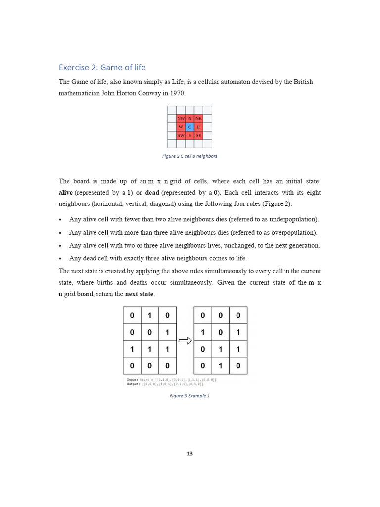 Game of lifeee | PDF | Models Of Computation | Applied Mathematics