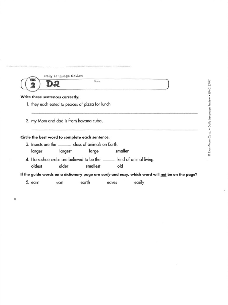 PS DLR W2D2 Fill in | PDF