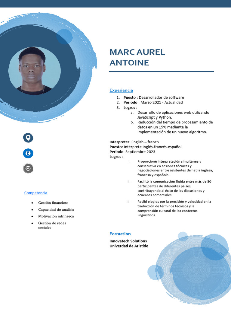 Marc Aurel CV | PDF