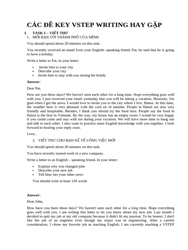 Writing Vstep | PDF | Sustainable Energy | Artificial Intelligence