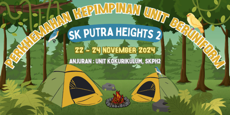 Banner Perkhemahan Unit Beruniform 2024 | PDF