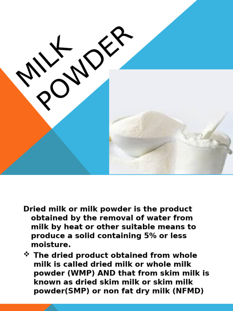 Milk Powder | PDF