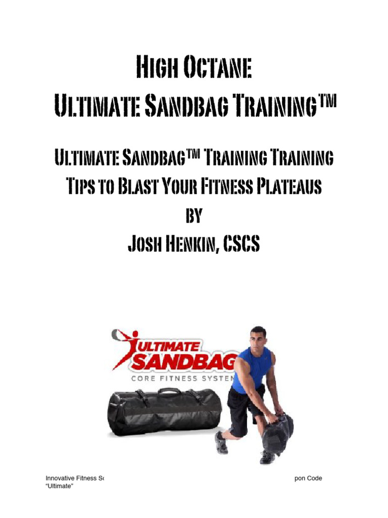 High Octane Sandbag Training | PDF | Strength Training | Kettlebell