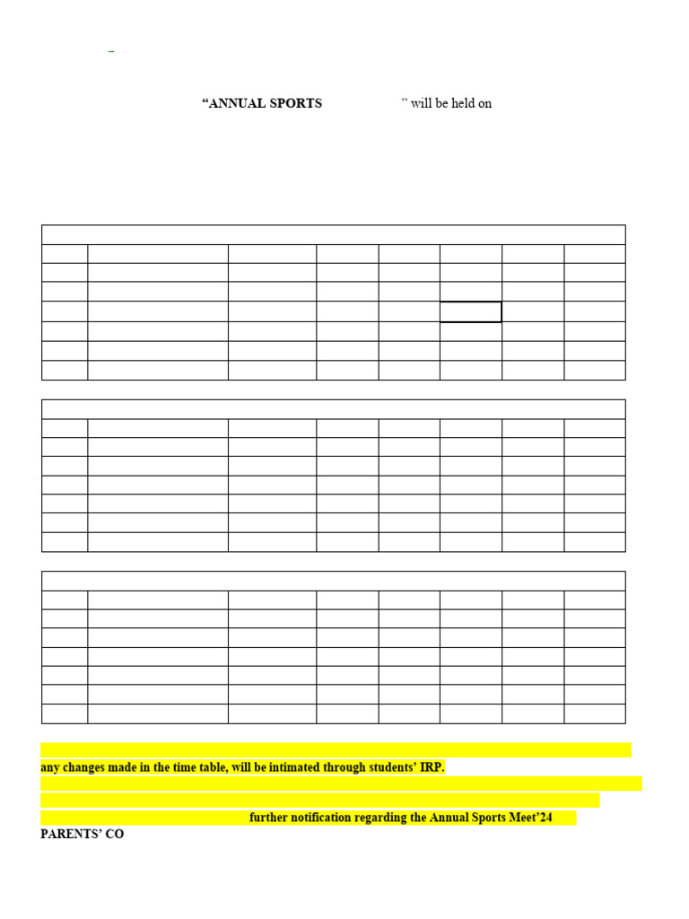 1735815555C154Notice For Classes LKG To IX & XI02 | PDF
