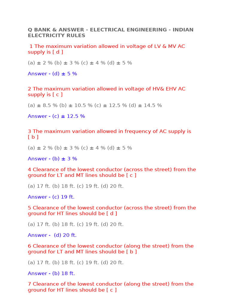Elect Power | PDF | Series And Parallel Circuits | Electrical ...