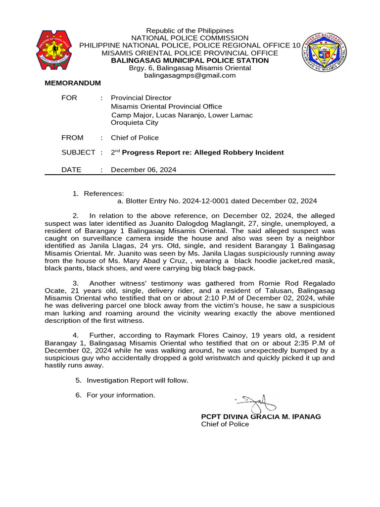 2ND Progress Report | PDF