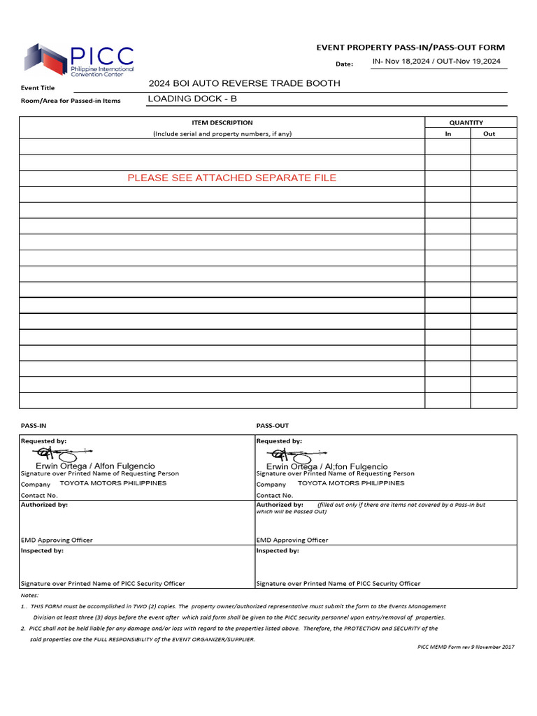 [Updated - Print 2 Copies] Tmp - 01 Pass in Pass Out Form_rev 11162024 ...
