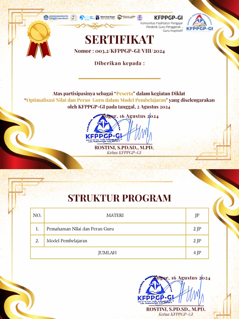 Aida Asnita, S.Pd-certificate-2 | PDF