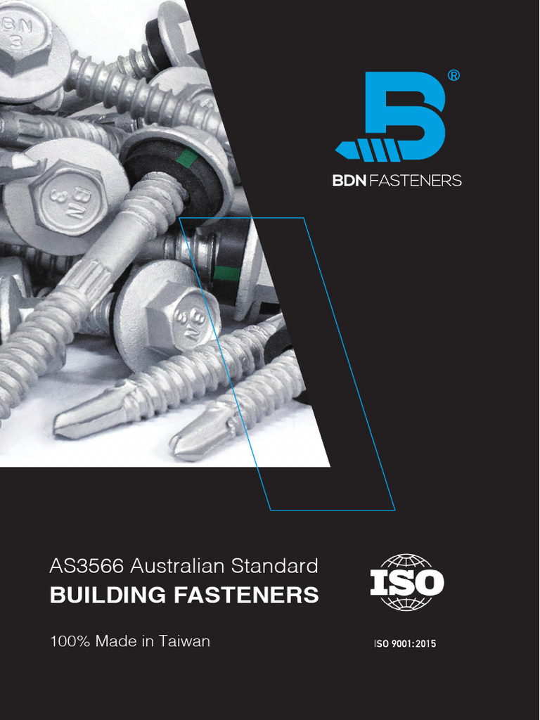 BDN Fasteners Dual Edge Self Drilling Screws Catalogue INDIA | PDF ...