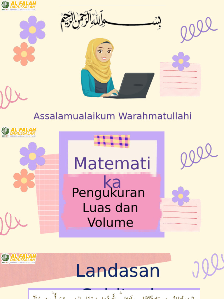 Mtk_2d Pengukuran Luas Dan Volume | PDF
