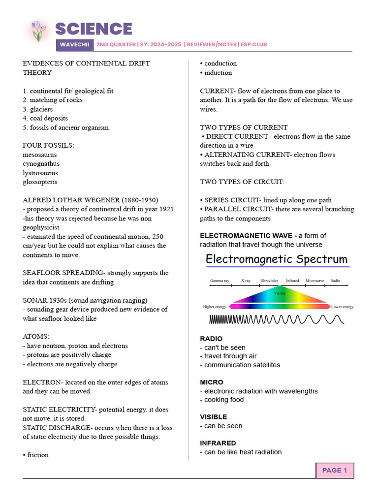 SCIENCE G10 | PDF | Mirror | Light