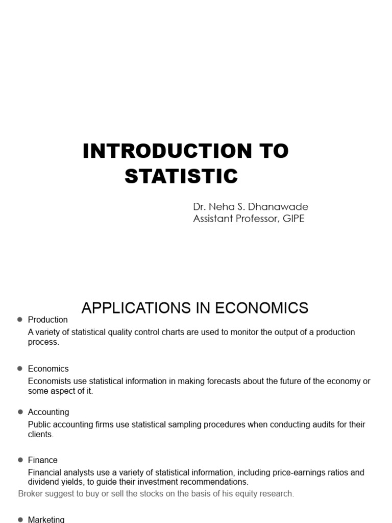 Lecture 1 - Introduction - Data - Types | PDF | Level Of Measurement ...