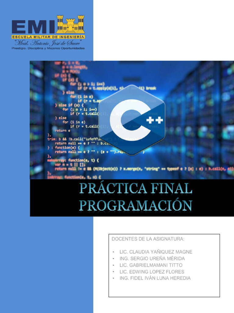 Practica Final Prog-Ii-24 - 241115 - 182049 | PDF | Matriz (Matemáticas ...