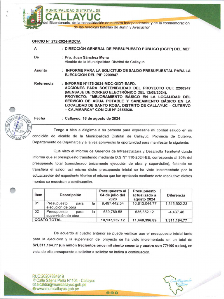 Oficio #272-2024-Mdc-A | PDF