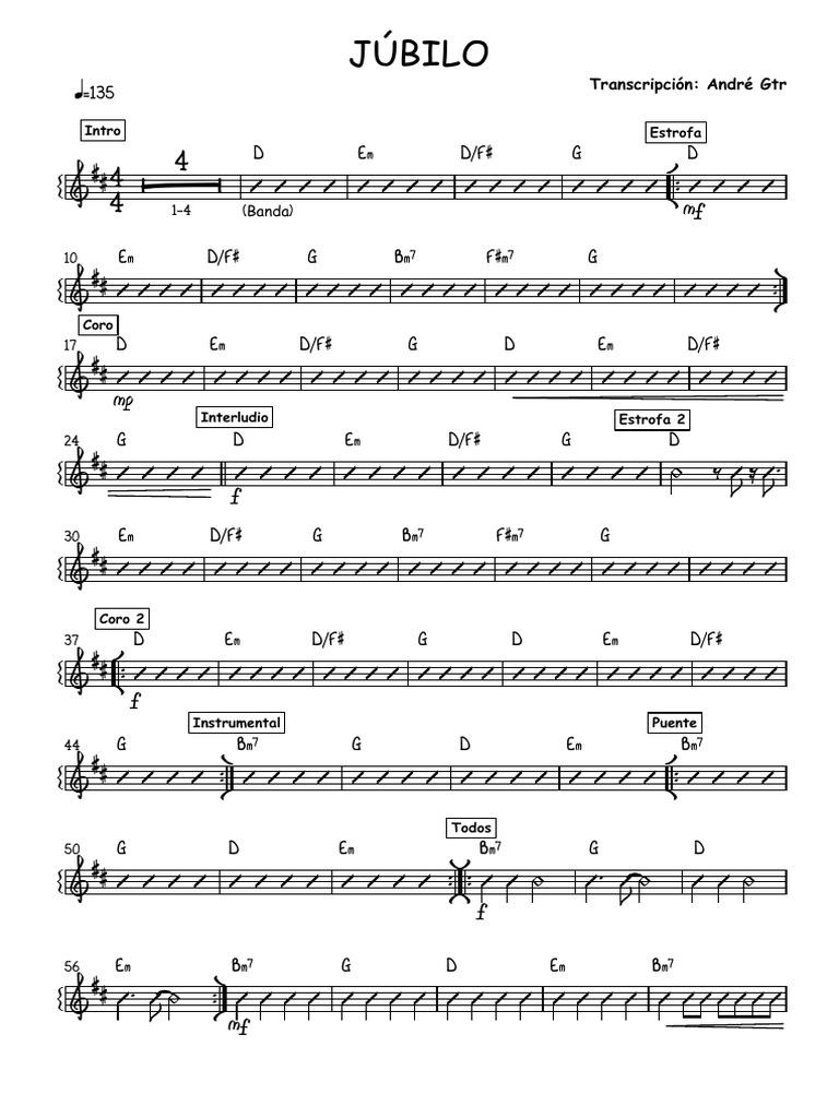 Júbilo - Miel San Marcos | PDF