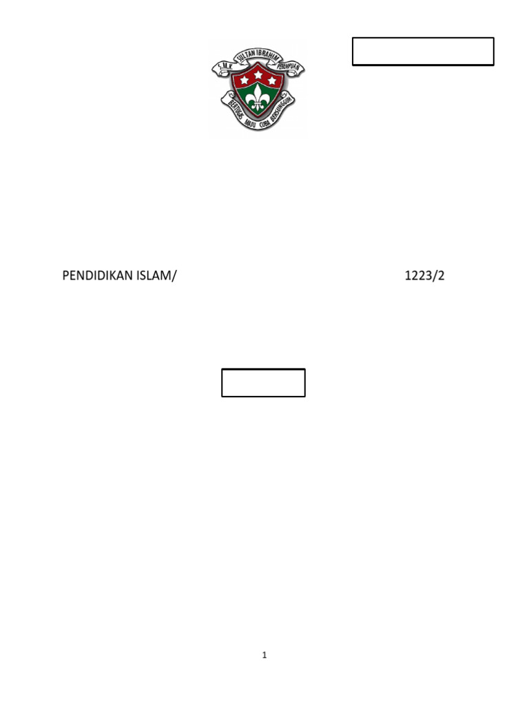 Set 1 Guru Soalan Utqh Trial SPM 2024 | PDF