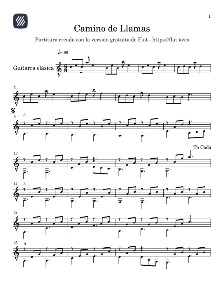 Camino de Llamas | PDF