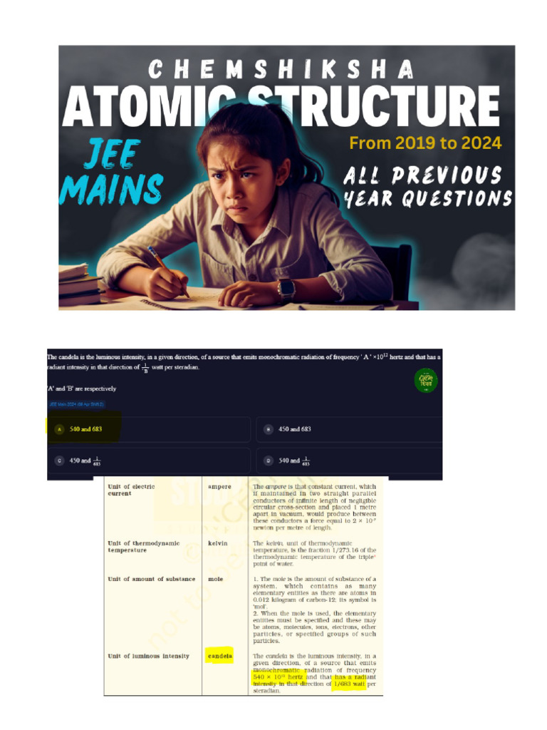 Atomic ST Jee Mains 2024 - 111847 | PDF