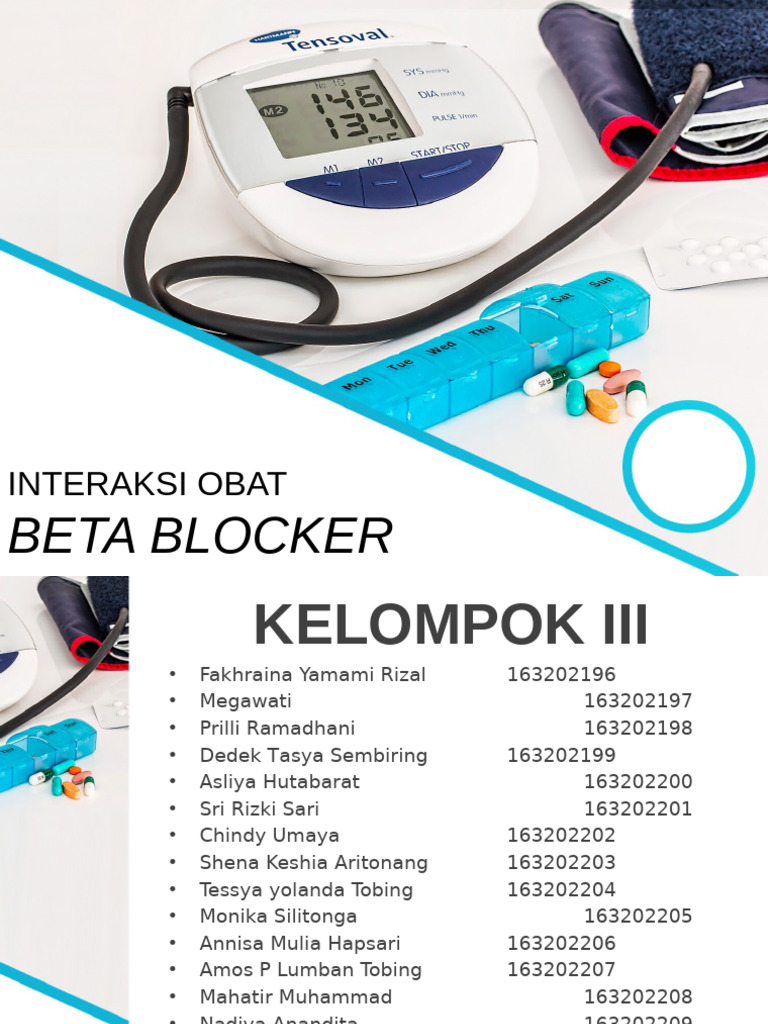 Interaksi Obat Beta Blocker III (1) | PDF
