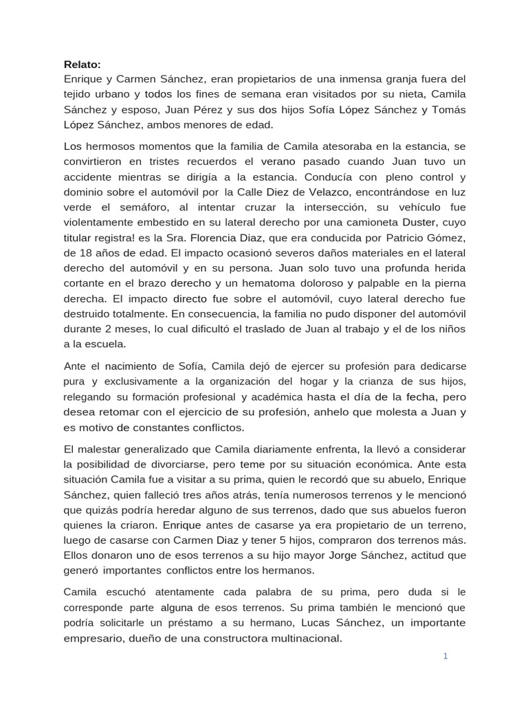 Caso M3 Enrique y Carmen Sanchez | PDF