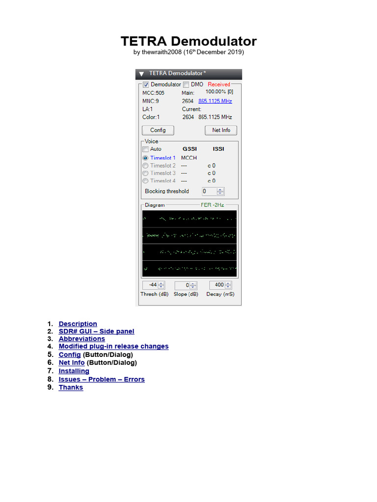 TETRA_Demodulator | PDF | Software Defined Radio | Telecommunications