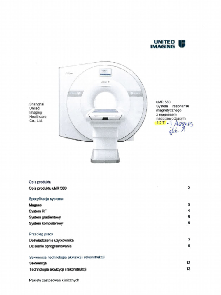 uMR 580 - Kompletny Folder-Sig | PDF