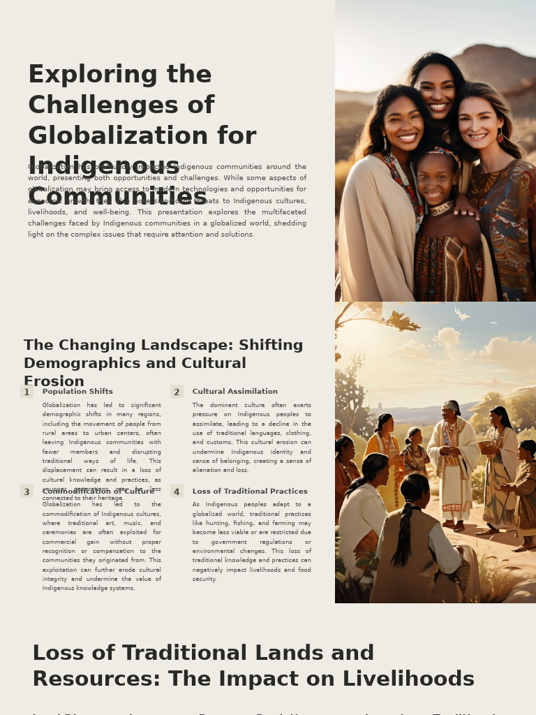 Globalization's Challenges for Indigenous Cultures | PDF | Indigenous ...