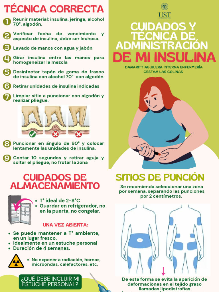 Técnica de insulinoterapia | PDF