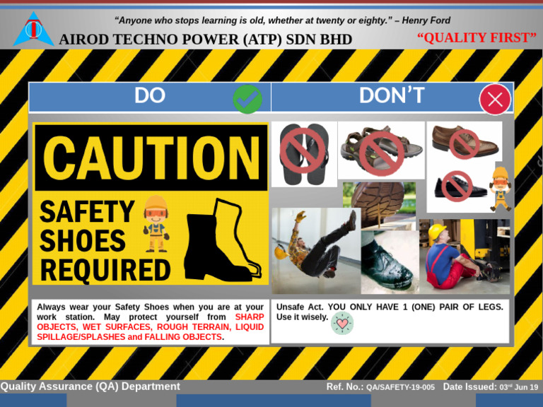 Safety Shoes | PDF
