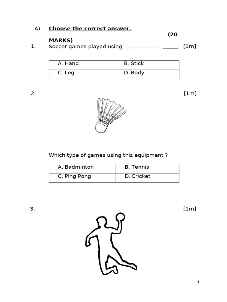 Year 1 Term 2 Revision Worksheet | PDF