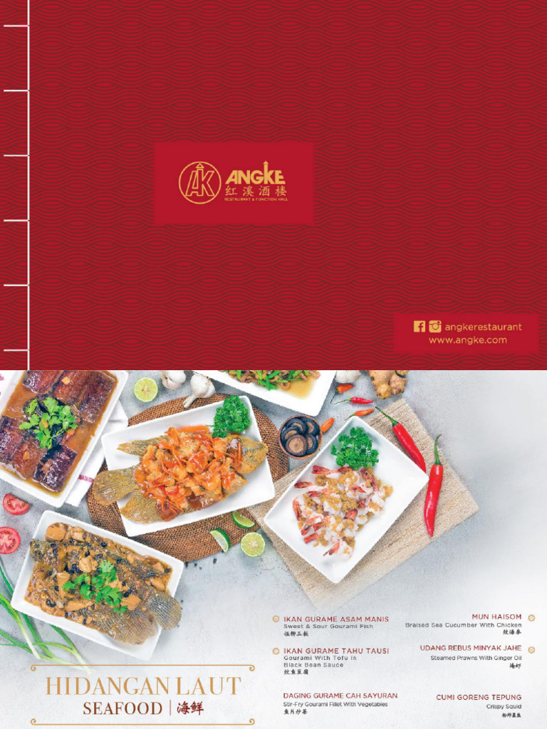 Angke Menu | PDF