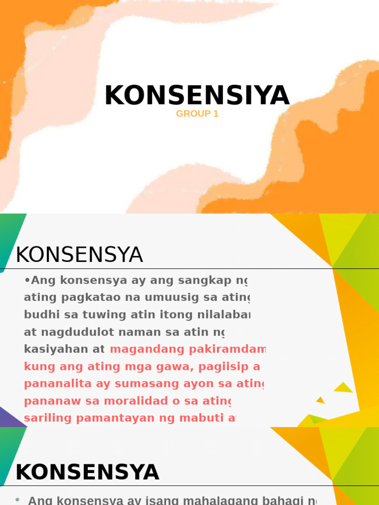KONSENSYA Reporting 1 | PDF