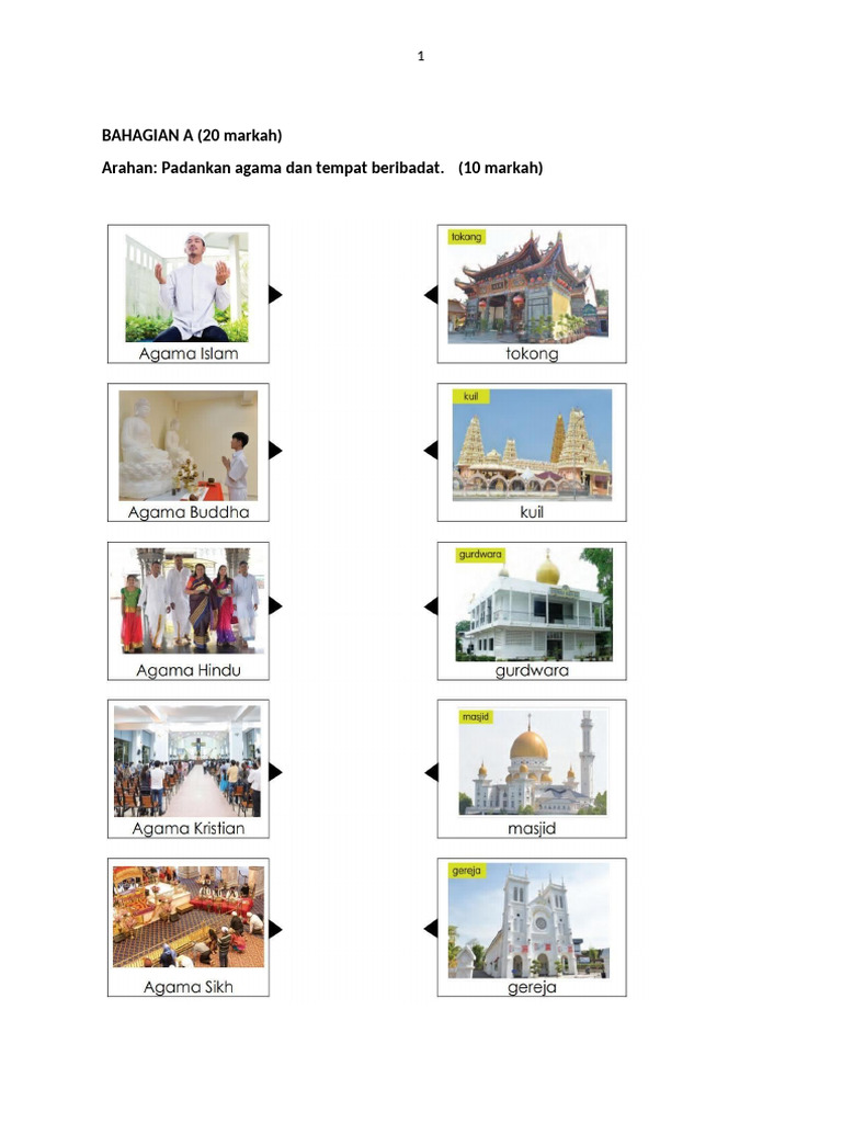 PEPERIKSAAN PENDIDIKAN MORAL Pertengahan tahun 2024 Hasimah | PDF