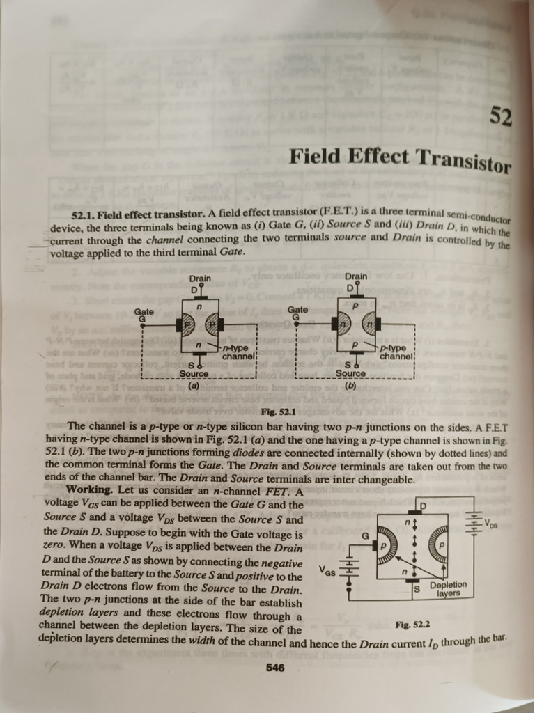 Field Effect Transistor | PDF