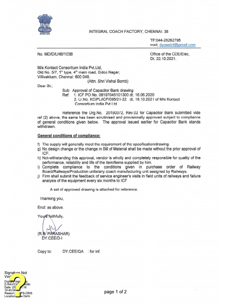 ICF Approved Make | PDF