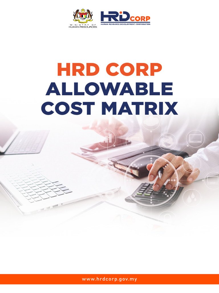 Allowable Cost Matrix Booklet Nov2021 | PDF | Receipt | Employment