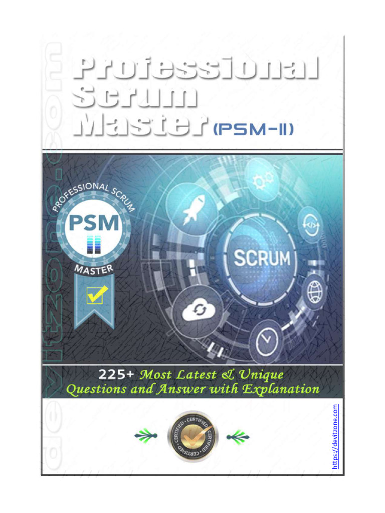 PSM-II Exam Prep Guide | PDF | Systems Architecture | Software Industry