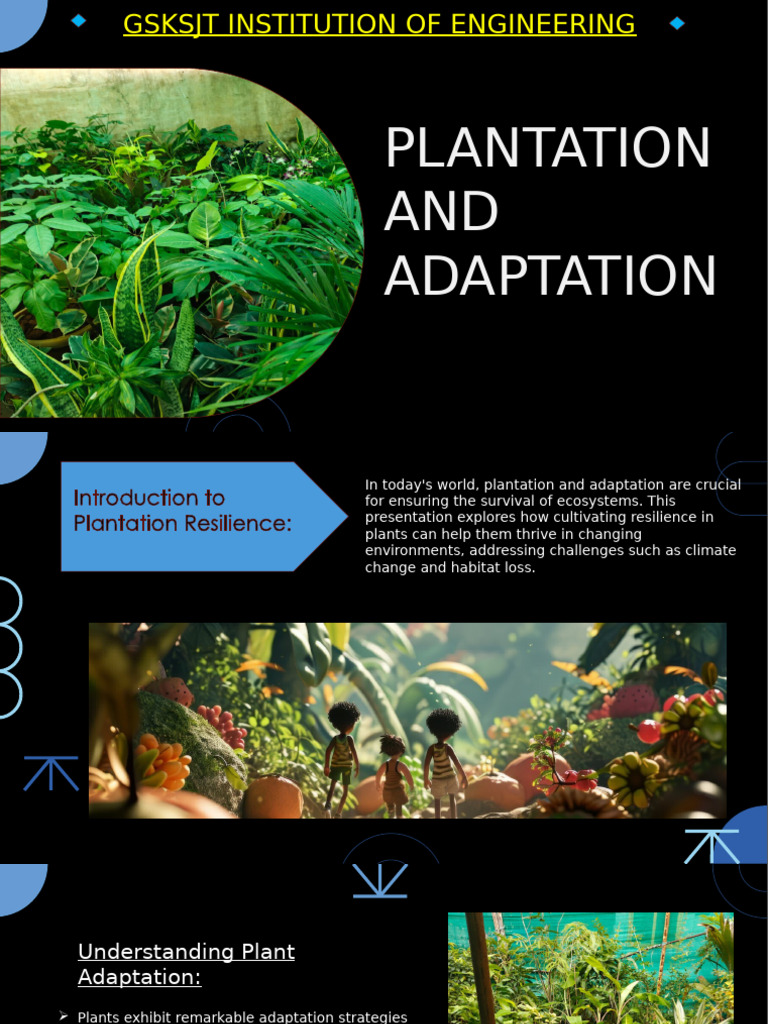 Plant Resilience: Adaptation & Sustainability | PDF