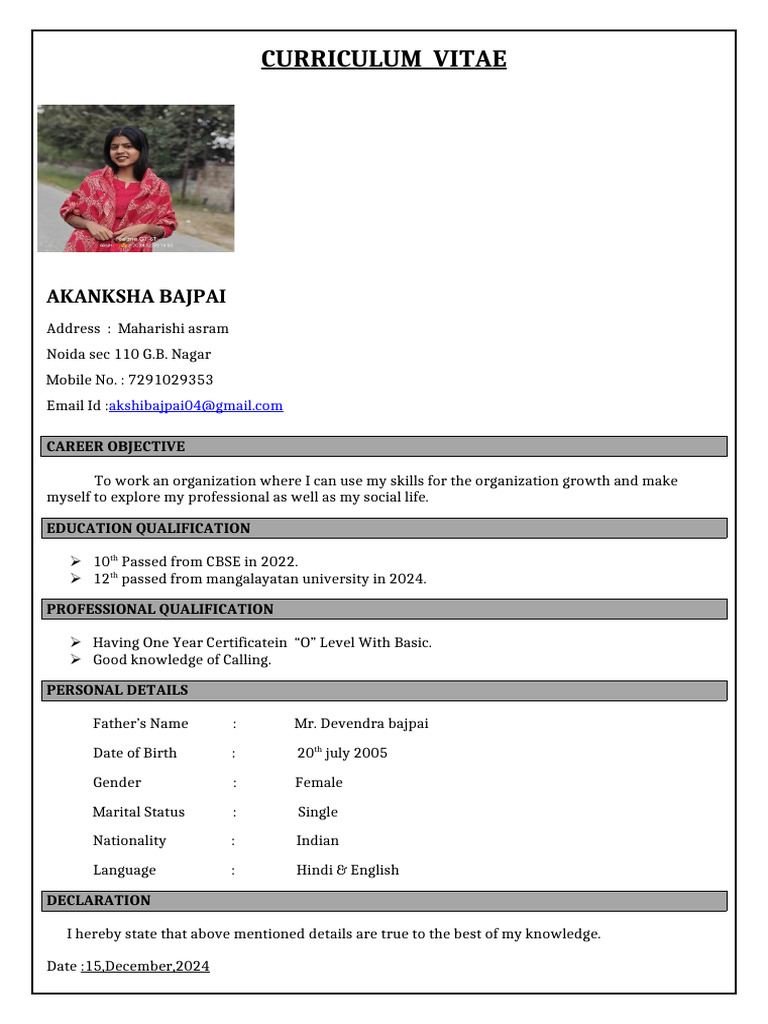 Akanksha Resume | PDF